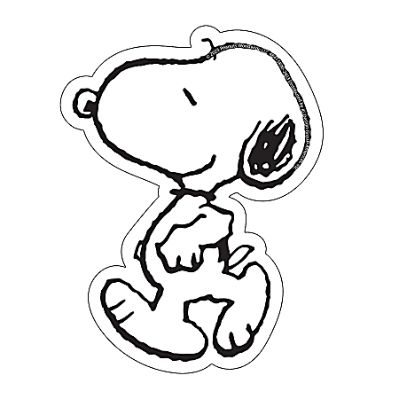 Eureka Paper Cut Outs Peanuts Snoopy Assorted 36 Cut Outs Per Pack ...