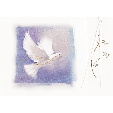 Dove Keepsake Holiday Cards Box Of 25 - Office Depot