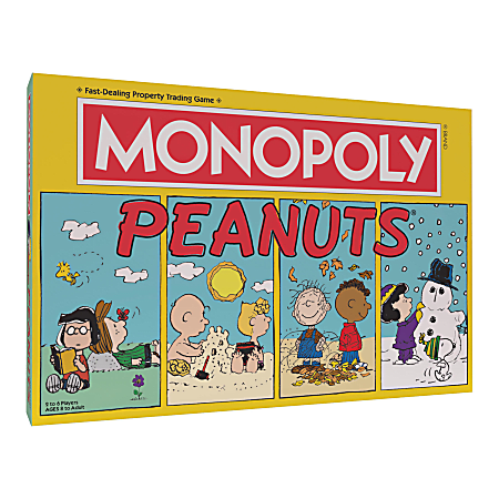 USAopoly MONOPOLY Peanuts Board Game - Office Depot