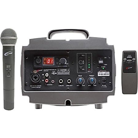 Califone Wireless PresentationPro 30 W Amplifier Wireless Microphone 1 ...