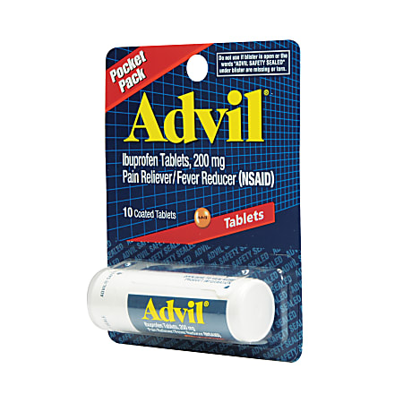 Advil Vial Of 10 - Office Depot