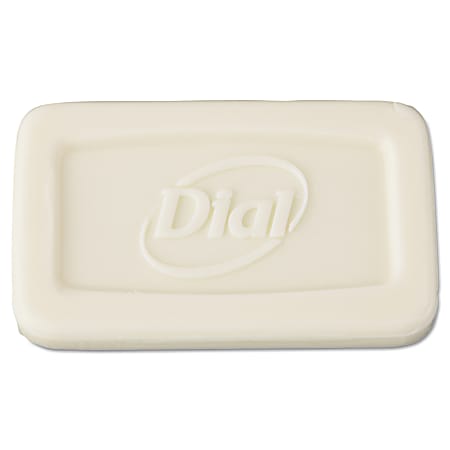 Dial Amenities Basics Solid Hand Soap Unscented 1.5 Oz Case Of 500 Bars ...