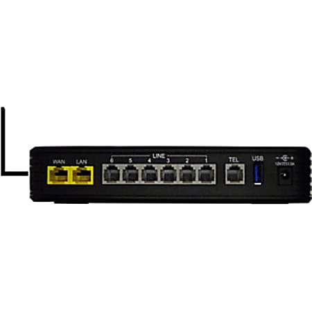 XBLUE Networks X 50 VoIP System Server And Wireless Router Charcoal ...