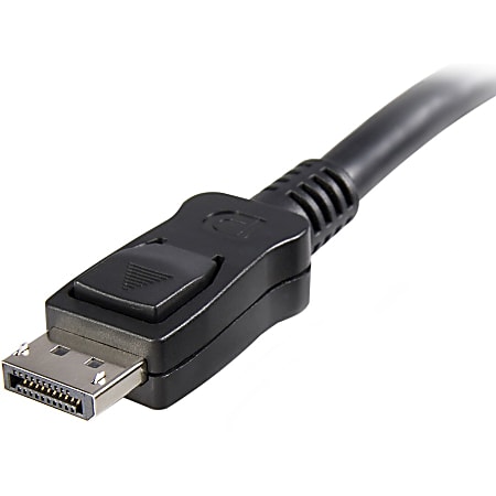 StarTech.com DisplayPort Cable With Latches 25 - Office Depot