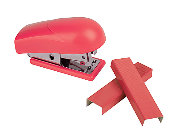 Office Depot Brand Mini Stapler Assorted Colors - Office Depot