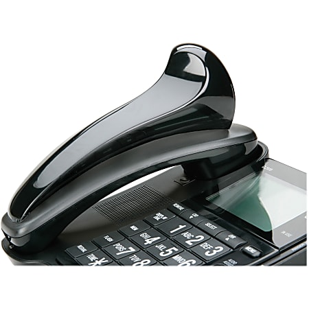 SKILCRAFT Telephone Shoulder Rest 2 x 7 x 2.5 Black AbilityOne 7520 01 ...