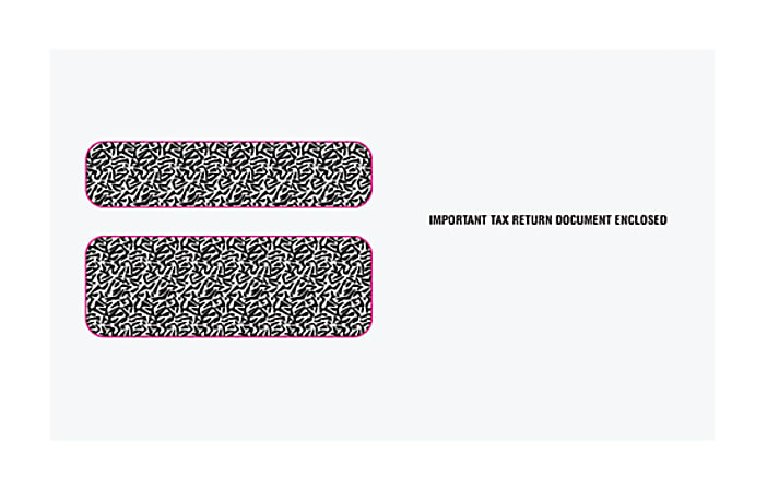 OfficeMax Double Window Envelope 200 Envelopes - Office Depot