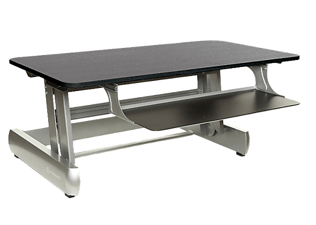 InMovement Elevate DT2 Standing Desk Riser Dark Ash - Office Depot
