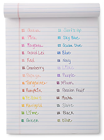 Paper Mate Flair Candy Pop Felt Tip Pens Medium Point 0.7 mm Assorted ...