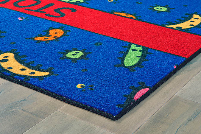 Carpets for Kids KIDValue Rugs Stop The Germs Sanitize Activity Rug 3 x ...