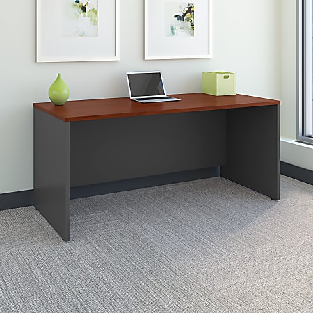 Bush Business Furniture Series C Components Office Desk 66 W x 30 D ...