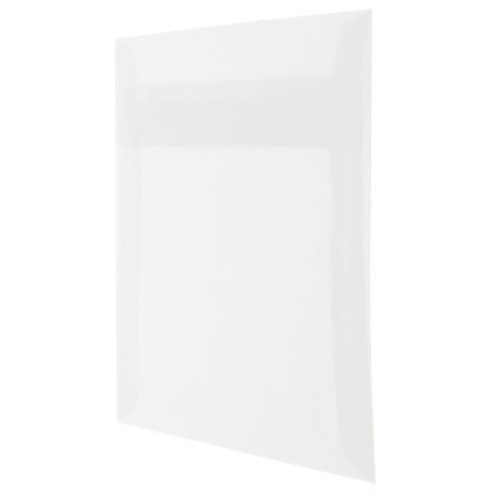 JAM Paper Translucent Vellum Invitation Envelopes 8 x 8 Gummed Seal ...