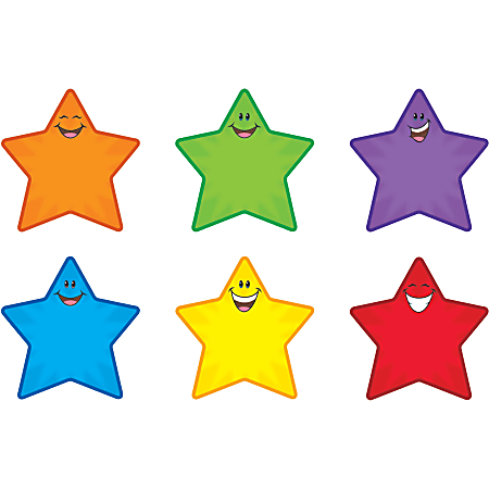 Trend Classic Accents Variety Pack Star Smiles Pack Of 36 - Office Depot
