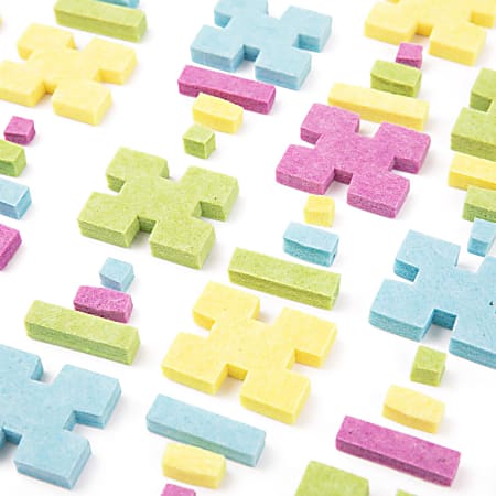 Roylco Felt Architect 88 Pieces - Office Depot