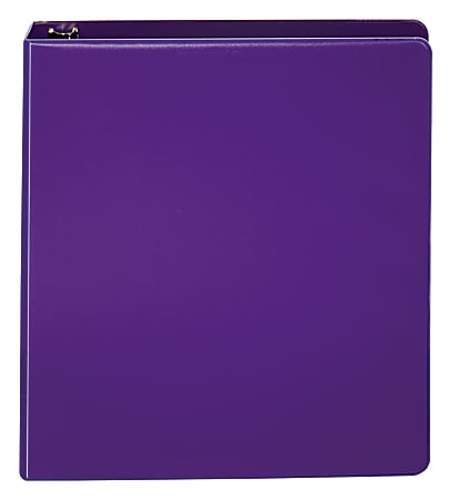 Office Depot Brand Nonstick 3 Ring Binder 1 12 Round Rings 100percent ...