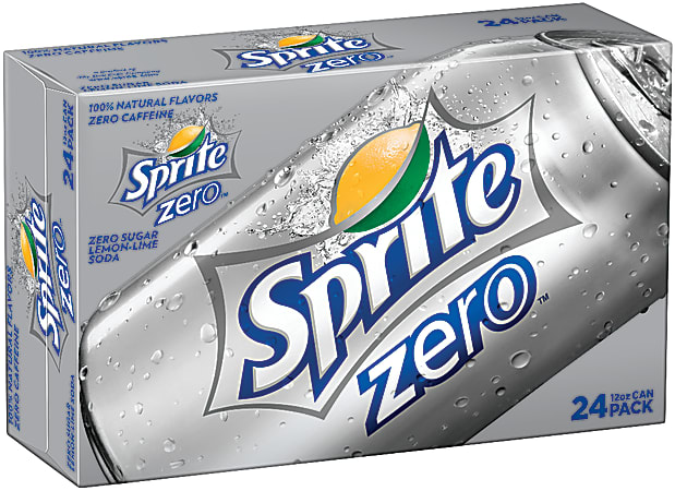 Sprite Zero 12 Oz Case Of 24 Cans - Office Depot