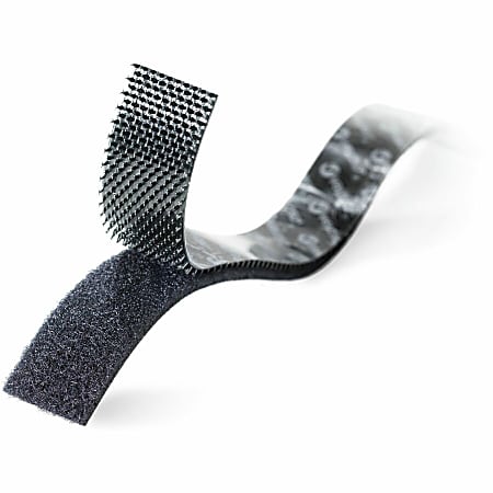 VELCRO® Brand Industrial Strength Velcro Self Stick Tape, 10"W x 1', Black