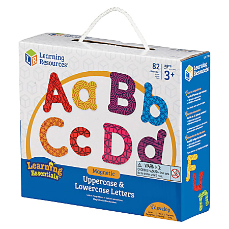 Learning Resources UpperLower Case Magnetic Letters Learning ...