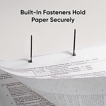 Reinforced Straight-cut Tab Folder Smead Fastener File Folder – Letter ...