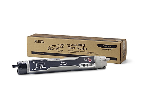 Xerox 6300 Black High Yield Toner Cartridge 106R01147 - Office Depot