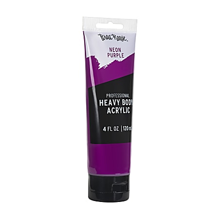 Brea Reese Professional Heavy Body Acrylic Paint 4 Oz Neon Purple ...