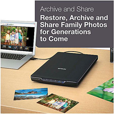 Epson Perfection V39 Color Scanner - Office Depot