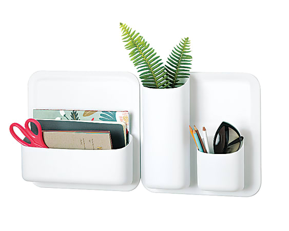 perch by Urbio Starter Kit 5 Piece 10 416 H x 12 716 W x 4916 D White ...