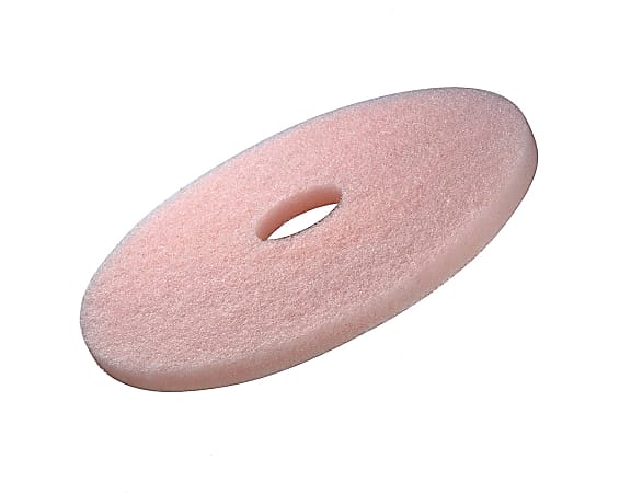 3M 3600 Eraser Burnish Pads 17 Diameter Pink Box Of 5 - Office Depot