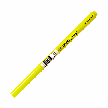 Crayola Doodle Scented Washable Marker Super Tip Lemon Yellow - Office ...
