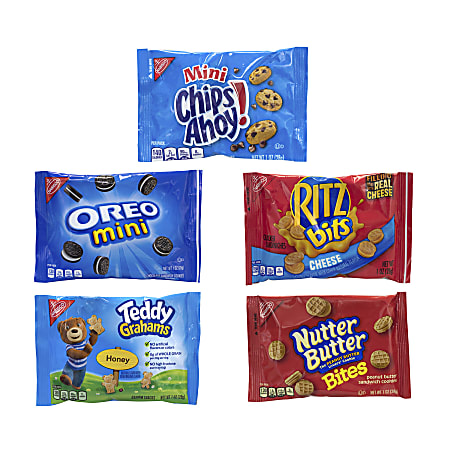 Nabisco Cookie And Cracker Variety Pack Pack Of 40 Bags - Office Depot