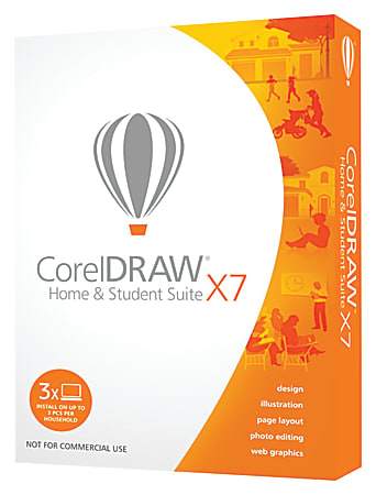 CorelDRAW Home Student Suite X7 Traditional Disc - Office Depot