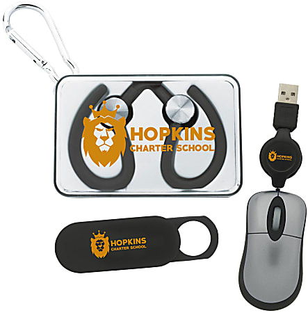 Custom Office Tech Essentials Kit Assorted Colors - Office Depot