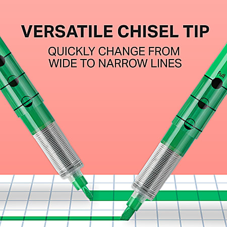 Sharpie Liquid Highlighters Chisel Tip Fluorescent Yellow 12 Count ...
