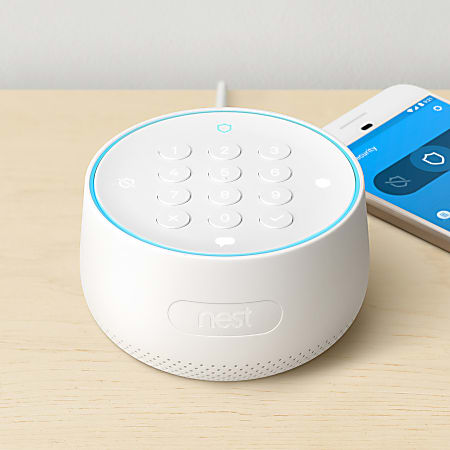 Google Nest Secure Security Alarm System Starter Pack White - Office Depot