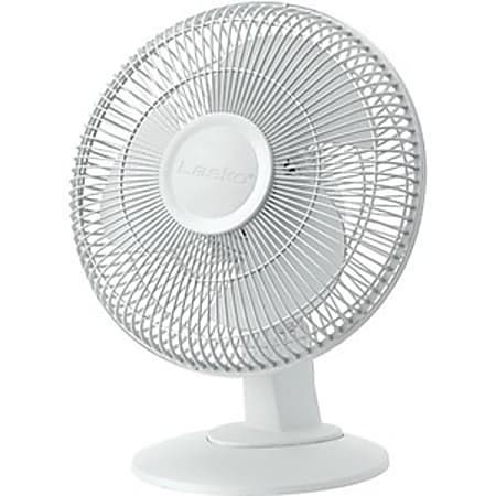 Lasko 2012 Table Fan 305mm Diameter 3 Speed Oscillating Adjustable Tilt ...