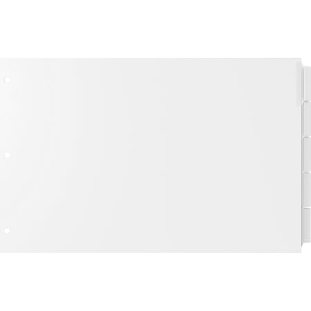 Stride Tab Dividers For Ledger And Spreadsheet Binders 8 12 x 14 Legal ...