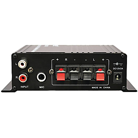 Pyle PFA200 Car Amplifier 60 W RMS 2 Channel Class T - Office Depot
