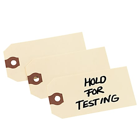 Avery Unstrung Shipping Tags 4 34 x 2 38 Manila Pack Of 1000 Tags ...