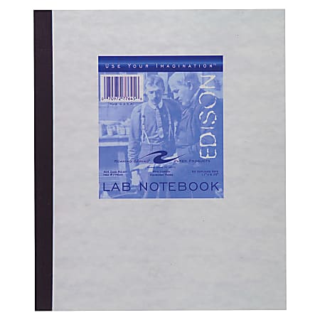 Roaring Spring Side Bound Lab Notebook Quad Ruled 50 Sheets 9 14 x 11 ...