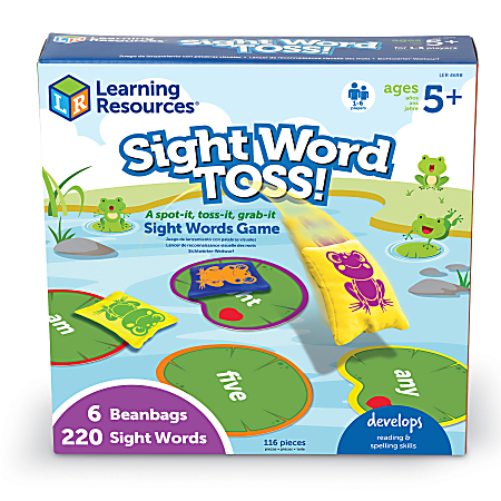 Learning Resources Sight Words Toss Game - Office Depot