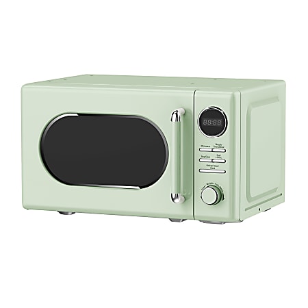 Magic Chef 700 Watt Retro Countertop Microwave 0.7 Cu. Ft. Green ...