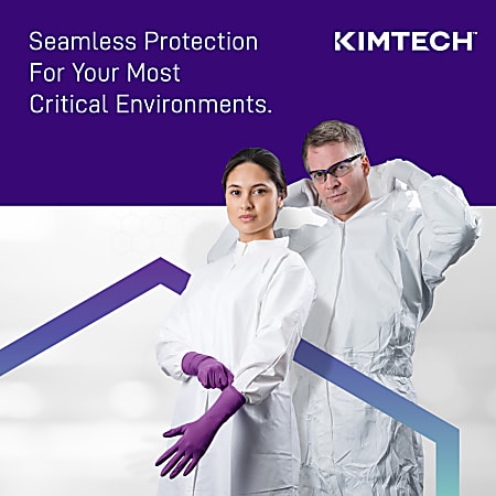 KIMTECH Nitrile Exam Gloves Medium Purple 100 Gloves Per Box Case Of 10 ...