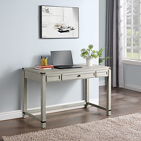 Office Star Baton Rouge Work Smart Sit To Stand 48 W Lift Computer Desk ...