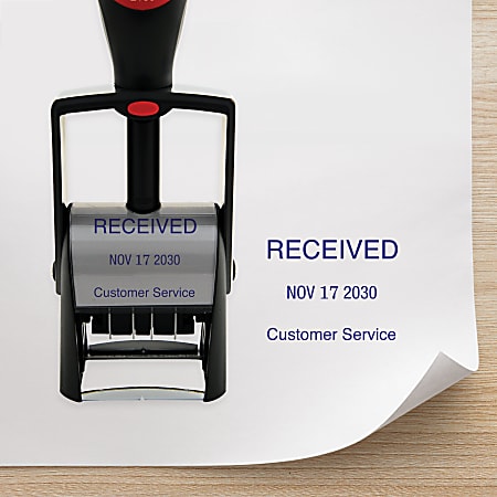 Custom 2000 PLUS 2 Color Heavy Duty Self Inking Date Stamp 2160 1516 x ...