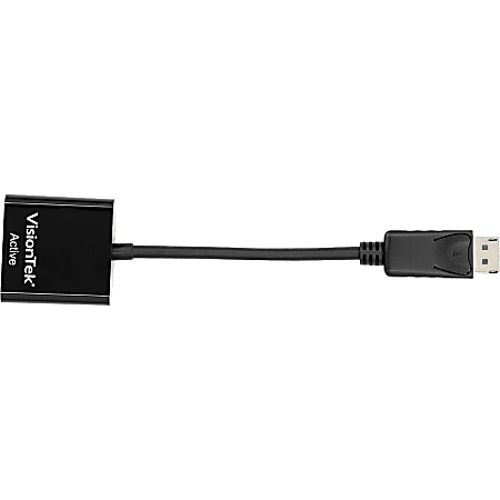 VisionTek DisplayPort to VGA Active Adapter MF DisplayPortVGA Video ...