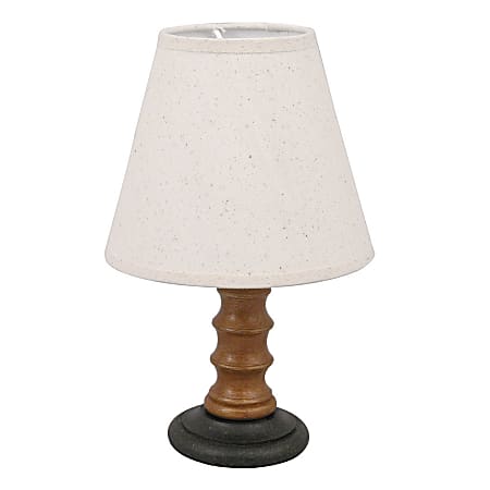 Christopher Lowell Country Collection Mini Desk Lamp BlackSandalwood ...
