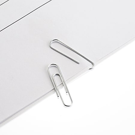 Office Depot Brand Smooth Paper Clips Box Of 100 No. 1 Silver - Office ...