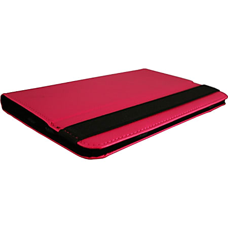 Visual Land Prestige 7 Folio Tablet Case Magenta - Office Depot