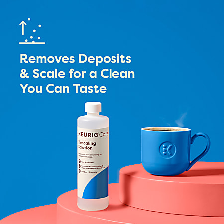 Keurig Brewer Descaling Solution 1.75 Cups - Office Depot