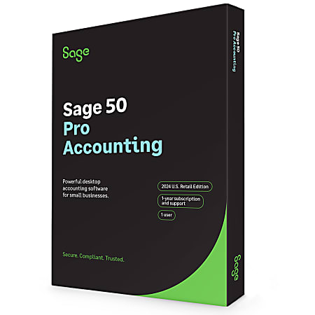 SAGE 50 Pro Accounting 2024 1 Year Subscription Windows Product Key ...